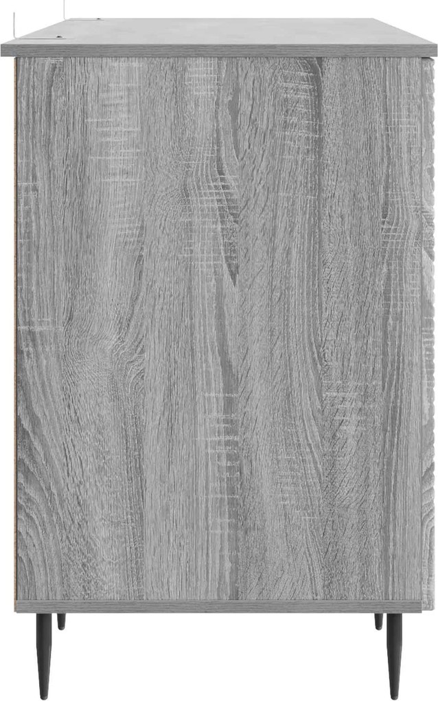 Stůl Šedá sonoma 142,5 x 50 x 75 cm Kompozitní dřevo 3414609
