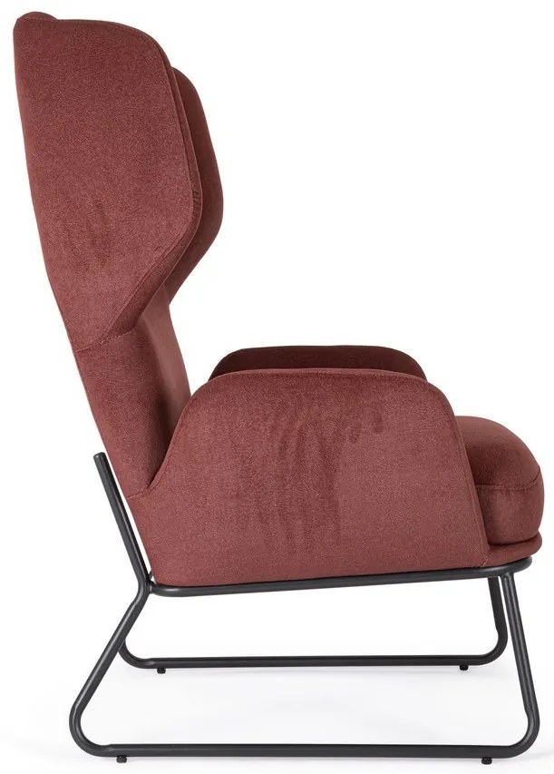 BIZZOTTO Designové křeslo OPHELIA hnědé 0733495