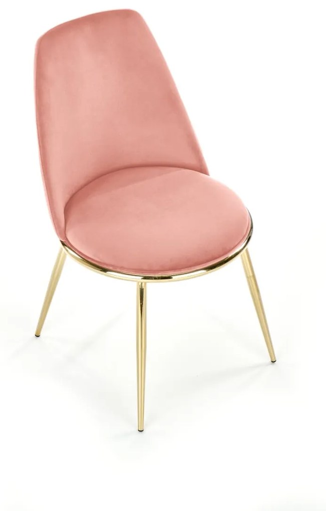 Designová židle GLAMOUR K460 růžová