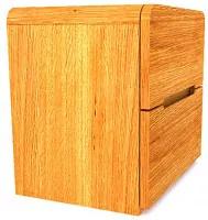 Dřevěný noční stolek z masivu LAGO - masiv Buk nebo Dub v kombinaci s masivní bukovou nebo dubovou dýhou
