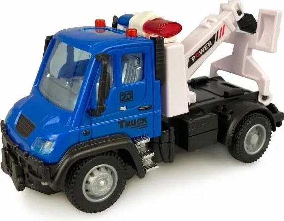 Rc truck amewi rc mini truck odtahový vůz 1:64, modrý
