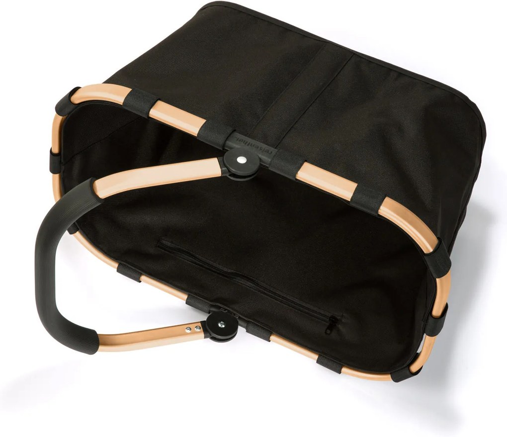 Skládací nákupní taška Reisenthel Carrybag Frame Gold/Black