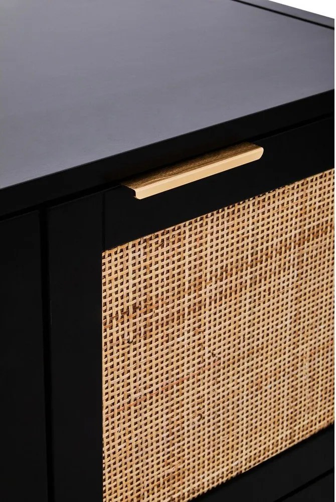 Černá komoda 85x73x38 cm Sherman – Premier Housewares