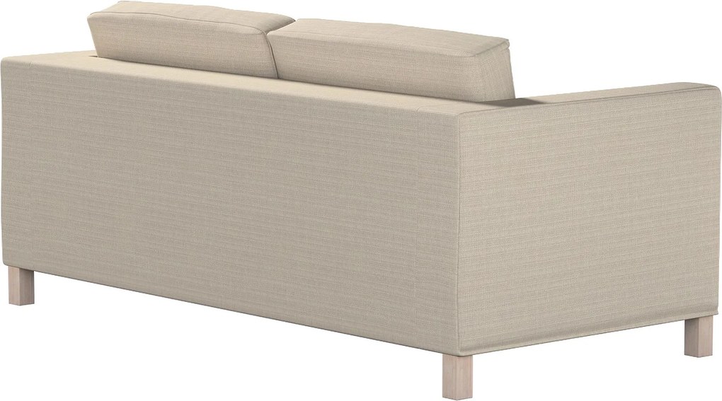 Potah na pohovku IKEA Karlanda rozkládací, krátký barva béžová látka pletený vzor