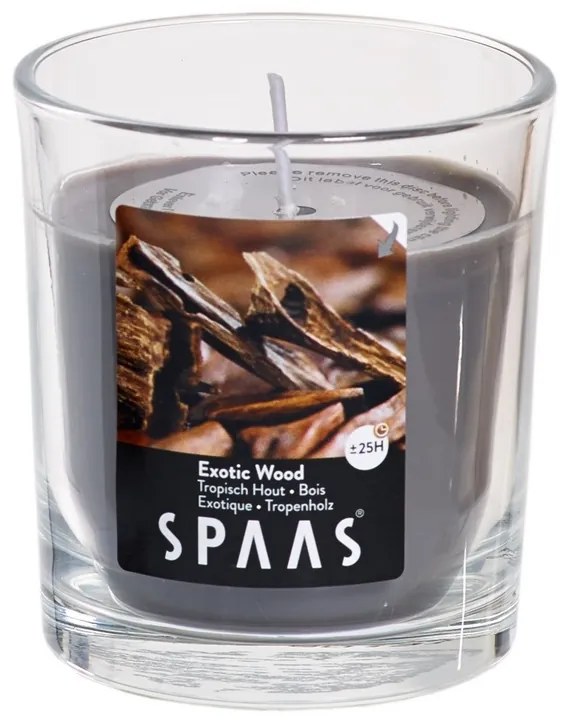 SPAAS Vonná svíčka ve skle Exotic Wood, 7 cm , 7 cm