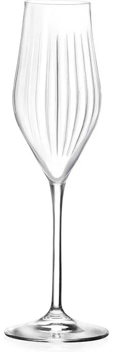 RCR TIMELESS SKLENICE NA ŠAMPAŇSKÉ 230ML SADA 6KS
