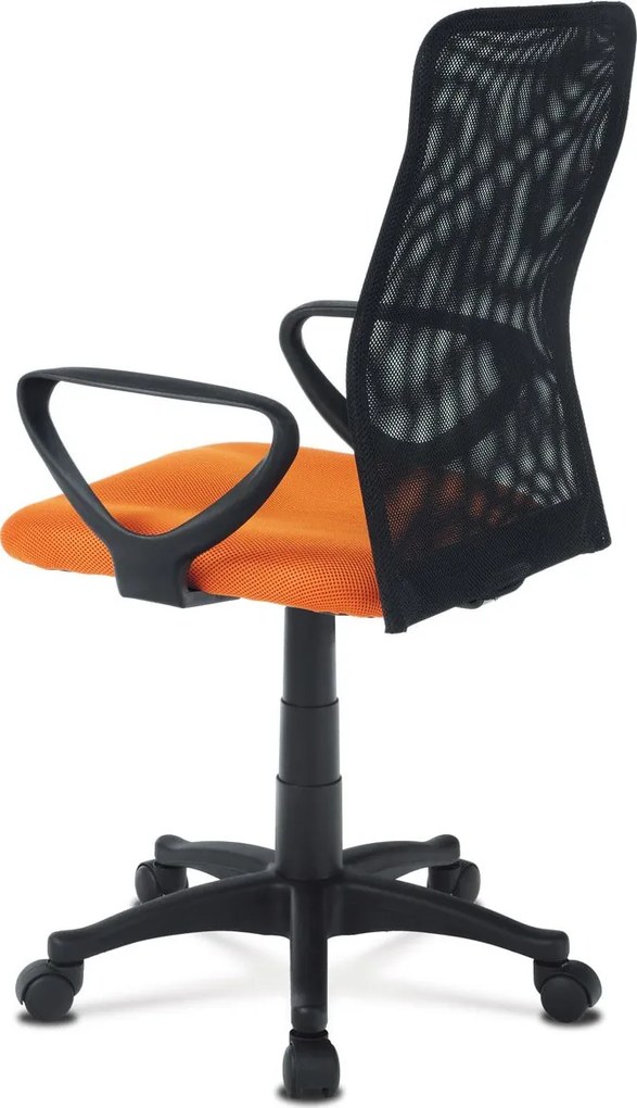 Autronic Dětská židle KA-B047 ORA, oranžová/černý plast