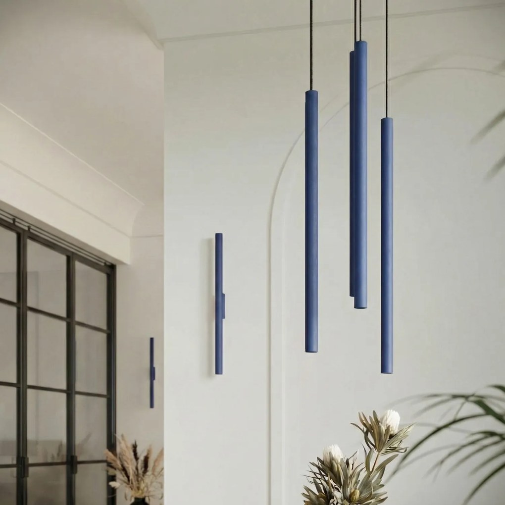 Sollux Lighting Nástěnné svítidlo PASTELO 2 ultramarínové