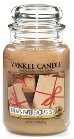 Vonná svíčka Yankee Candle Brown Paper Packages, velká