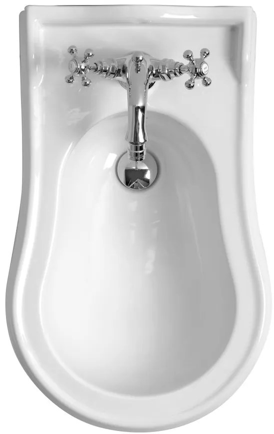 Sapho Kerasan Retro stojící bidet 39 x 43 x 61 cm bílý 102201