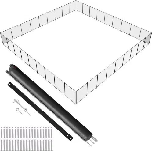oplocení bazénu, 1,22 × 32,92 m pro zapuštěné bazény