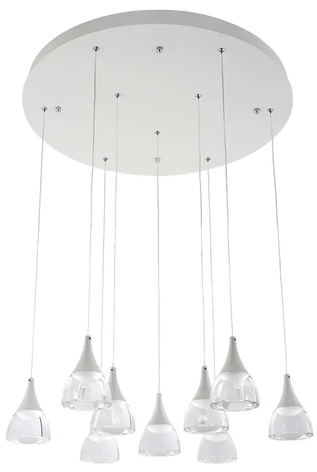 LED svítidlo Dalmatia 9 bílé