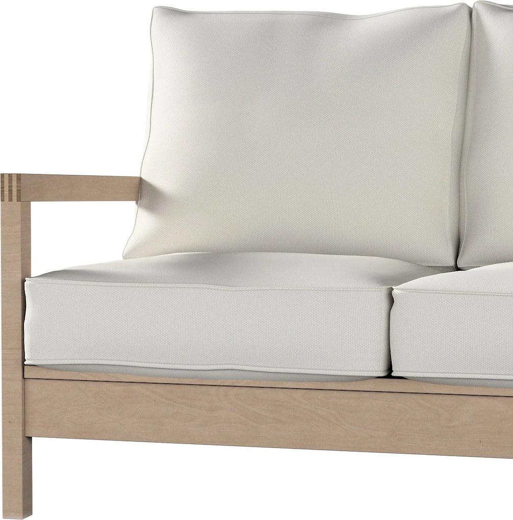 Potah na pohovku IKEA  Lillberg 2-místná nerozkládací barva šedá látka pletený vzor