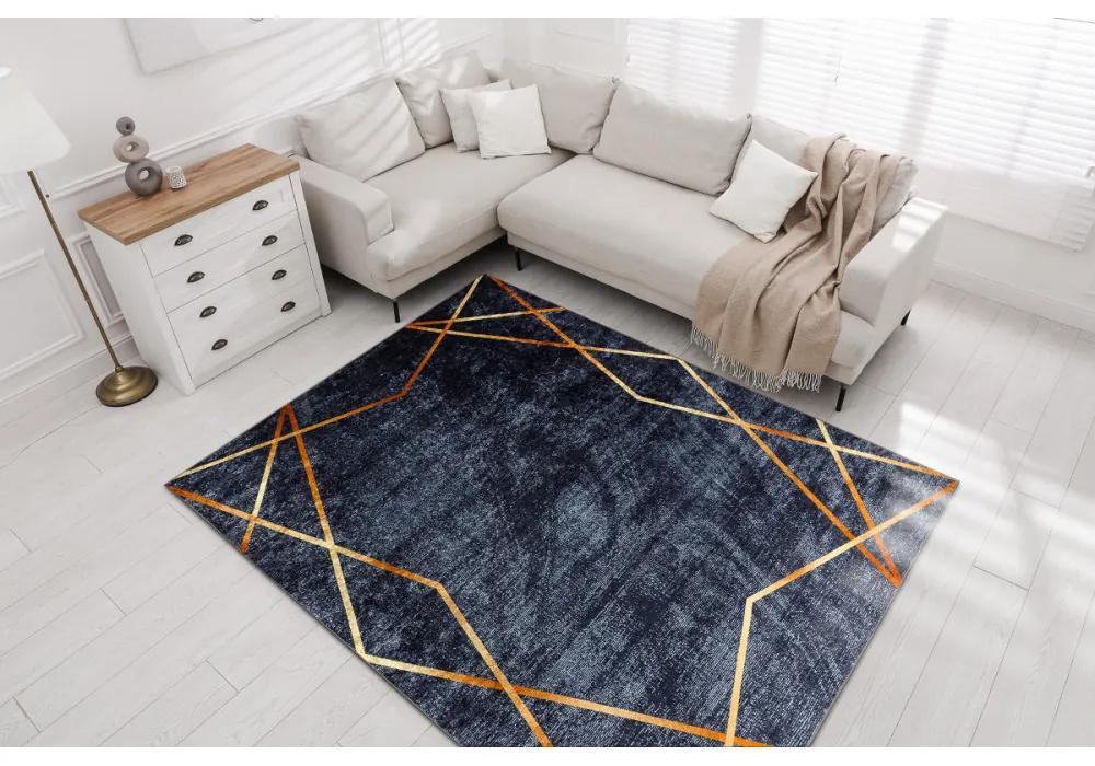 Kusový koberec Alchie tmavě šedý 200x290cm