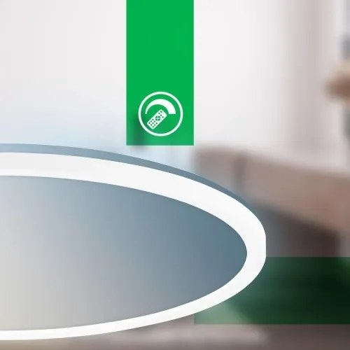 LED svítidlo BRILONER Tava A průměr 42cm 14W stmívatelné CCT bílé 3884016