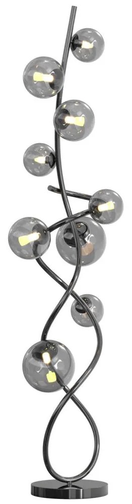 Wofi Wofi 3014-905 - LED Stojací lampa NANCY 9xG9/3,5W/230V černý chrom W3933