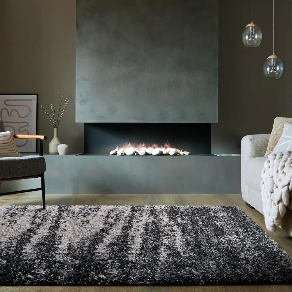 Šedý koberec 80x150 cm Dune Ombre – Flair Rugs