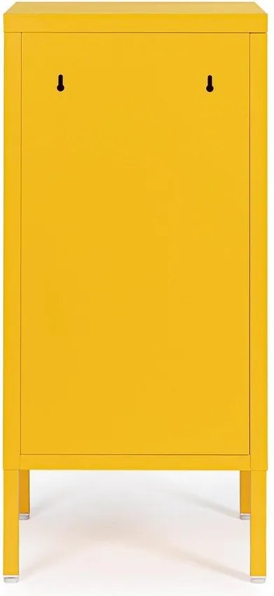 Žlutá kovová uzamykatelná skříňka 35x76x40 cm Cambridge – Yes Everyday