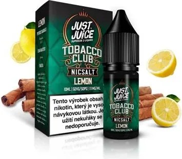 Just Juice Salt Tabák s citronem 10ml (11mg)