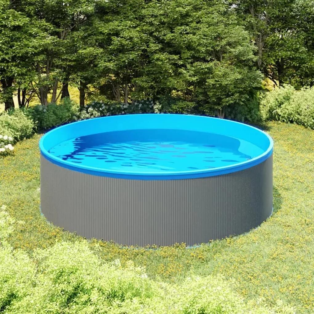vidaXL Nadzemní bazén 350 x 90 cm [92807] Barva: Bílá
