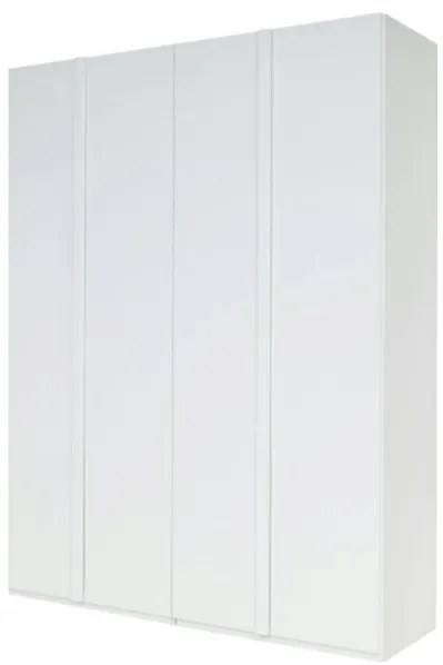 Sconto Šatní skříň GENUA bílá, šířka 180 cm