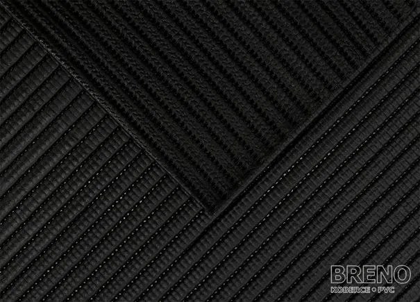 Breno Koupelnová pěnová předložka SOFTY-TEX 79803.2 černá, šíře 65 cm, Černá