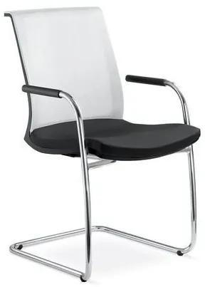 LD seating Konferenční židle LYRA NET 203-Z Barva kostry černá kostra LÁTKY 2 / VALENCIA, XTREME, ASPECT, STYLE, CURA 2021 SÍŤOVINY THEO NET