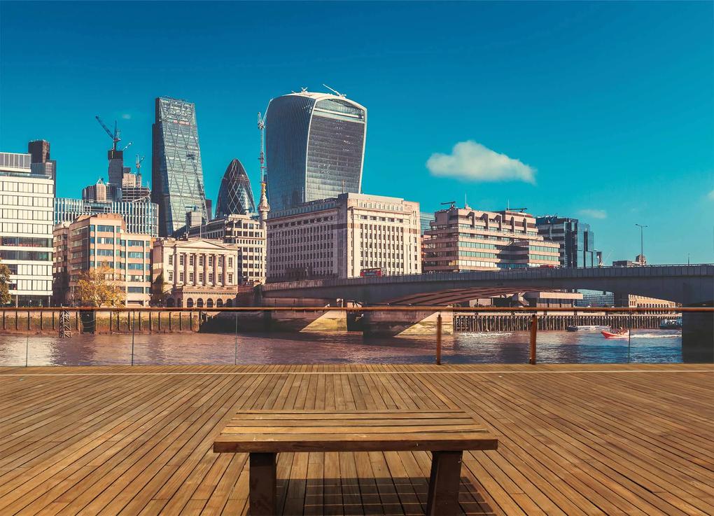 Malvis 3D Tapeta výhled na Londýn Vel. (šířka x výška): 144 x 105 cm