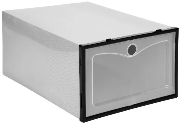Úložné boxy na boty OSLO šedé (10 ks)