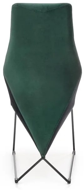 HALMAR K485 židle tmavě zelená