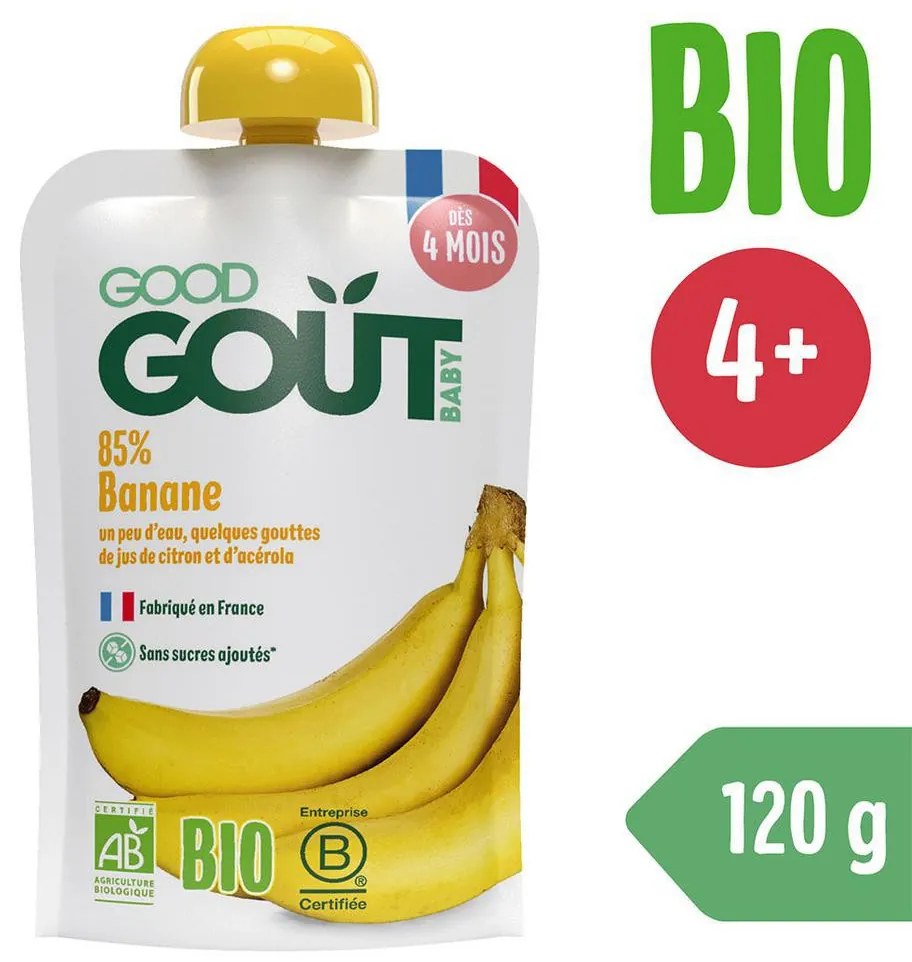 Good Gout BIO Banán (120 g)