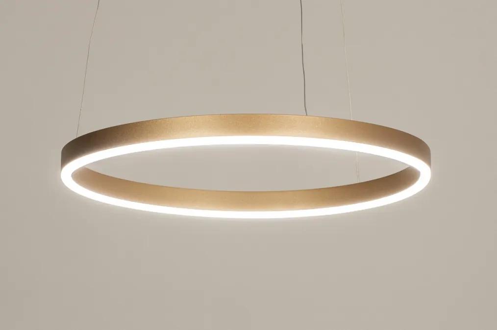 Závěsné designové LED svítidlo Opus Gold 39
