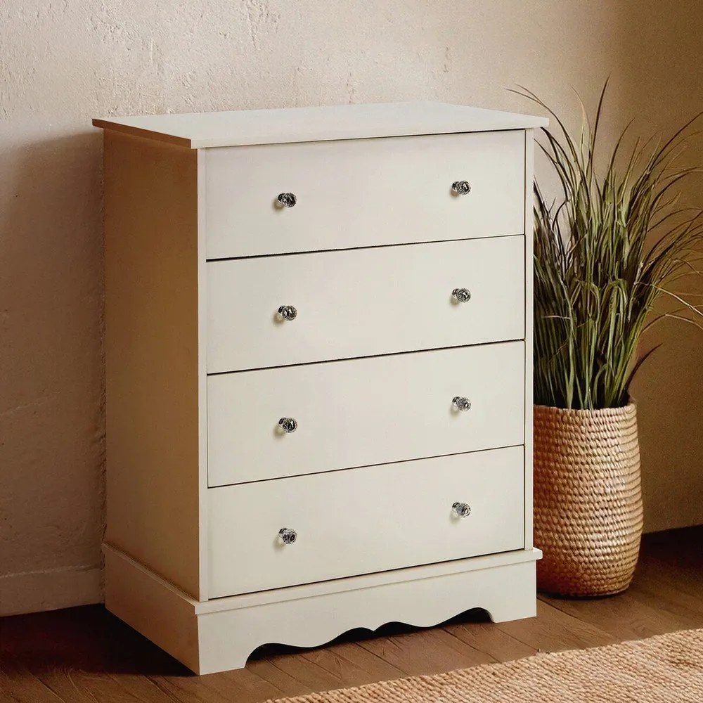 Slonovinová komoda 69x89x42 cm Emily – Premier Housewares