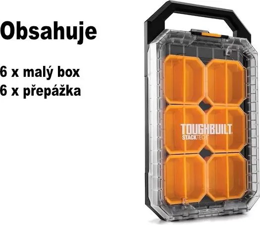 Toughbuilt | StackTech® - nízký organizer malý