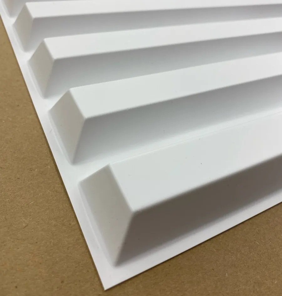 3D obkladový panel PVC Lamely 3D 500x500mm