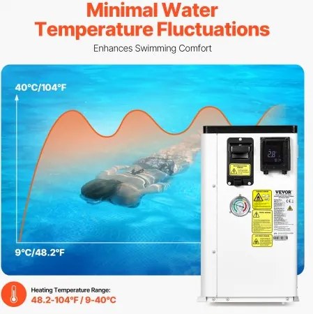 Elektrické bazénové tepelné čerpadlo 1,48-7,11 kW