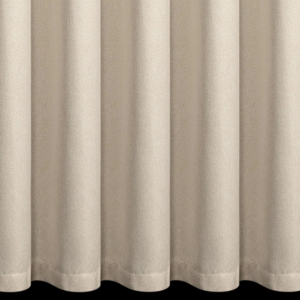 ZÁVĚS NA PÁSCE OLENA 140X270 CM KRÉMOVÝ