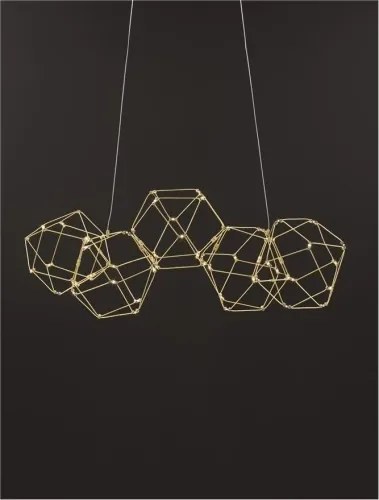Závěsné LED svítidlo NOVA LUCE NEBULA 21,6W 3000K 9695211