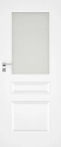 Interiérové dveře Naturel Nestra levé 60 cm bílé NESTRA660L
