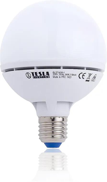 TESLA LED žárovka GLOBE, E27, 14W