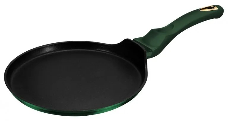 BERLINGERHAUS Pánev na palačinky s titanovým povrchem 25 cm Emerald Collection BH-6054