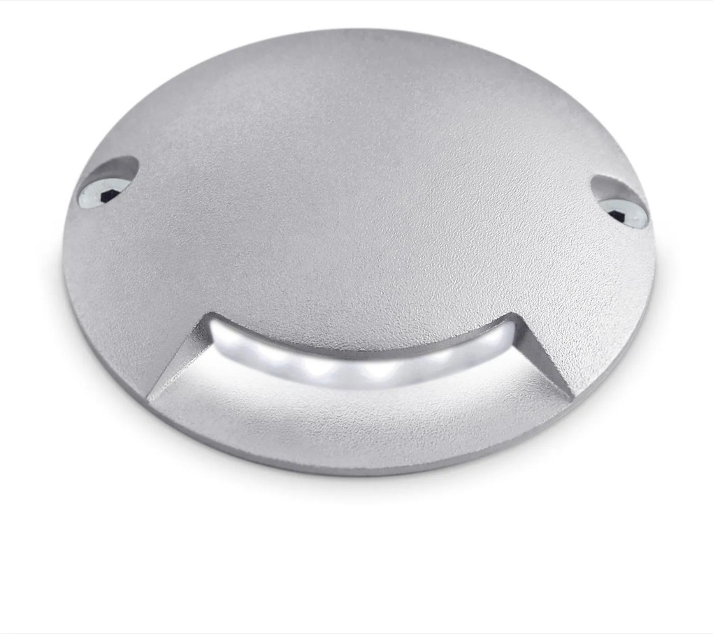 CEN PAVI1L-047040 Zemní LED PAVI 70mm 1světlo 0,4W 24VAC/DC 4000K 8Lm 100d 70x13mm 500kg IP67 IK06 - CENTURY