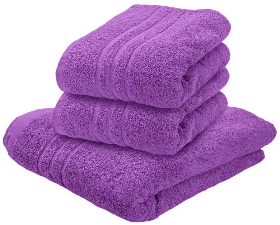 Osuška Comfort Maxi 100x180 cm fialová, 100% bavlna