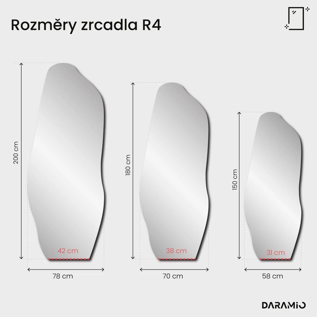 Zrcadlo Pure R4