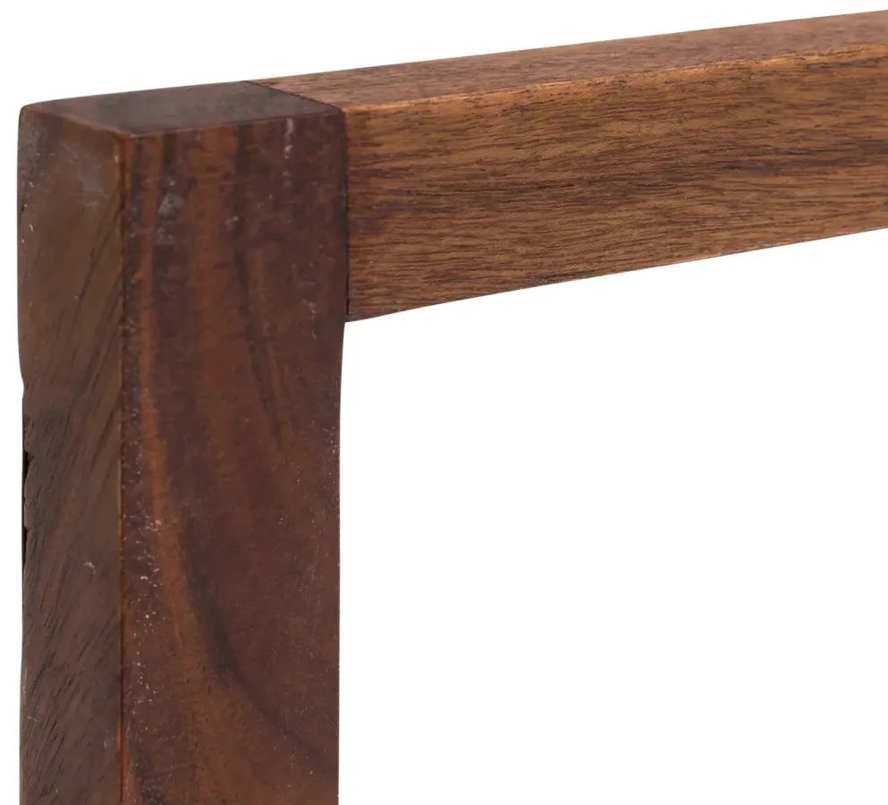 furniture-nabytek.cz - Masivní koupelnová sestava Sidora Dark I z akáciového dřeva, lakovaná, hnědá