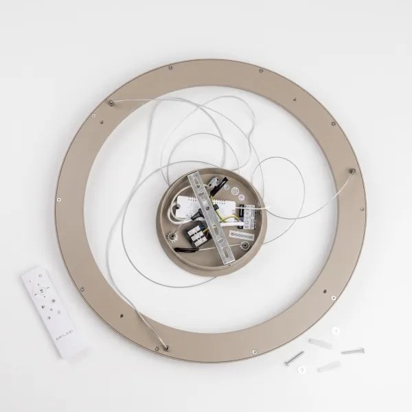 BRILAGI - LED Stm lustr na lanku FALCON SLIM LED/42W/230V pr. 50 cm béžová + DO