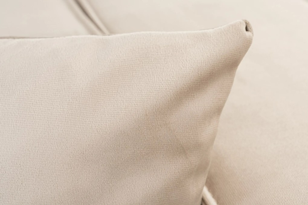 Hanah Home Dvoumístná pohovka LORA krémová 220 cm