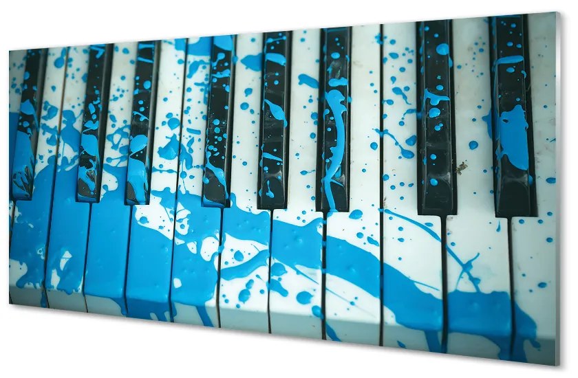 akrylový obraz piano lak 125x50 cm
