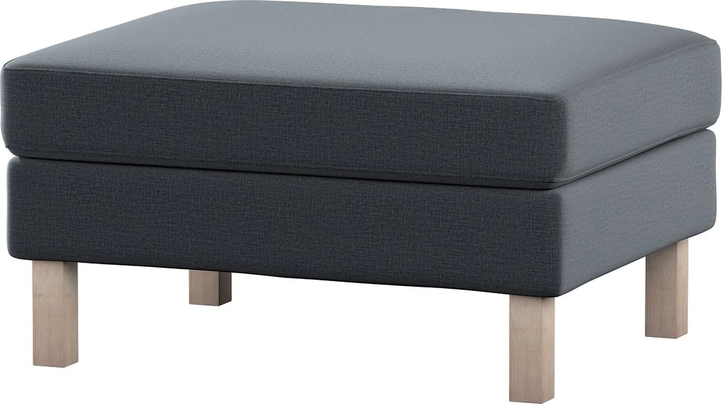 Potah na podnožku IKEA Karlstad barva šedá látka sametová