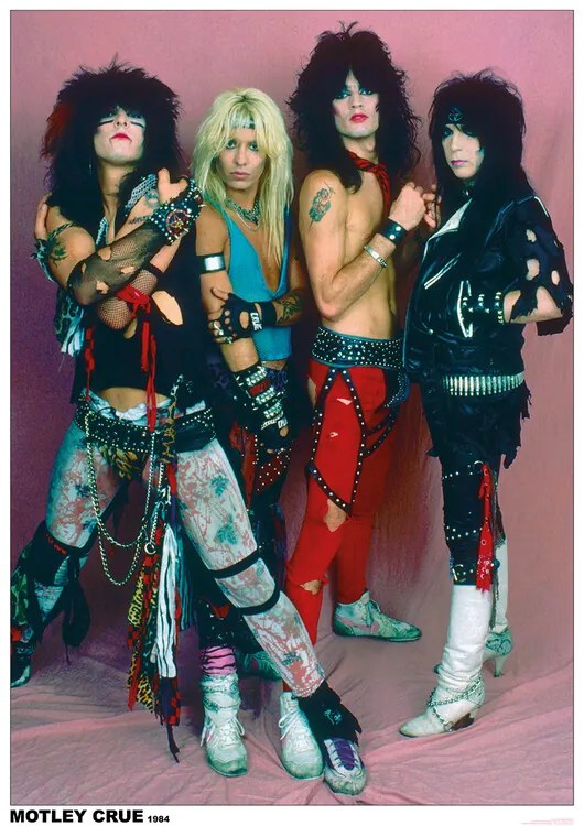 Plakát, Obraz - Motley Crue, (59.4 x 84.1 cm)